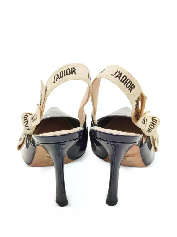 Dior J'adior Patent Leather Slingback Pumps