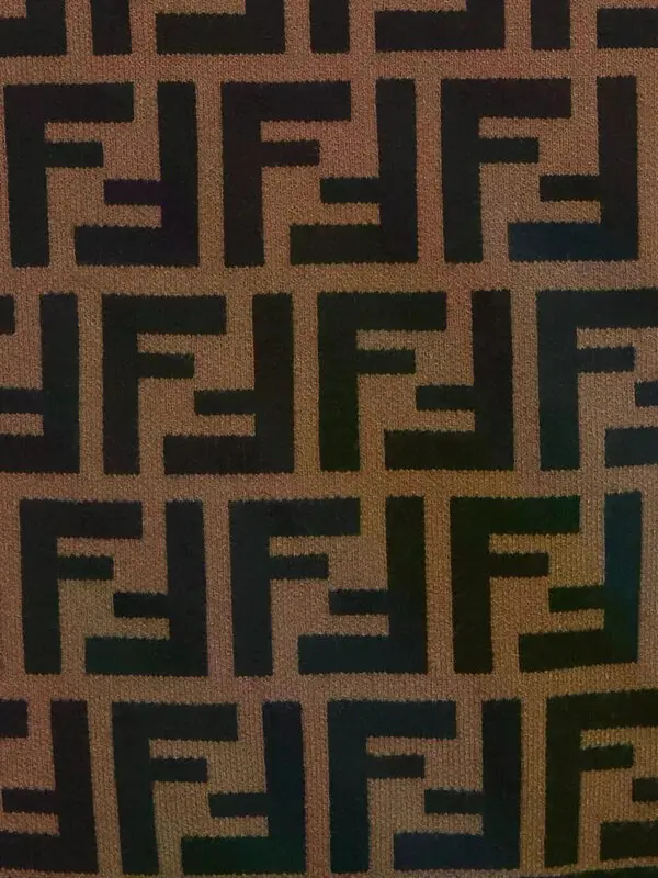 Fendi Zucca Pattern Knit Sweater