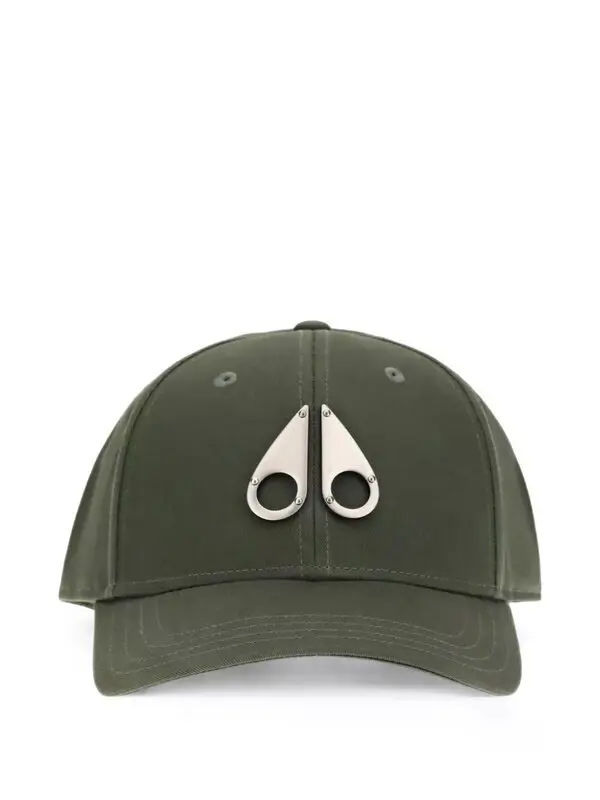 Moose Knuckles Logo Plaque Baseball Cap - Green