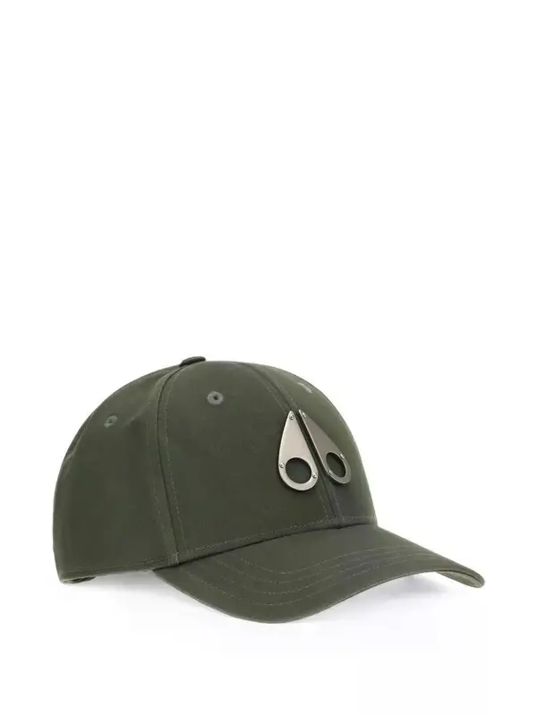 Moose Knuckles Logo Plaque Baseball Cap - Green