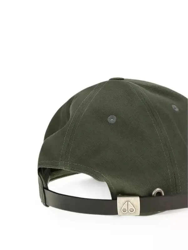 Moose Knuckles Logo Plaque Baseball Cap - Green