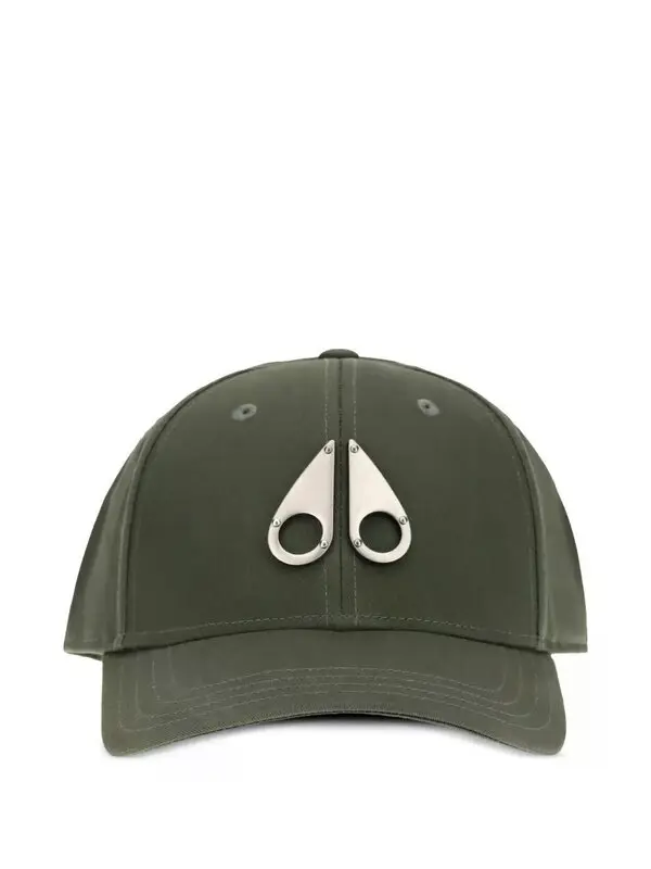 Moose Knuckles Logo Plaque Baseball Cap - Green