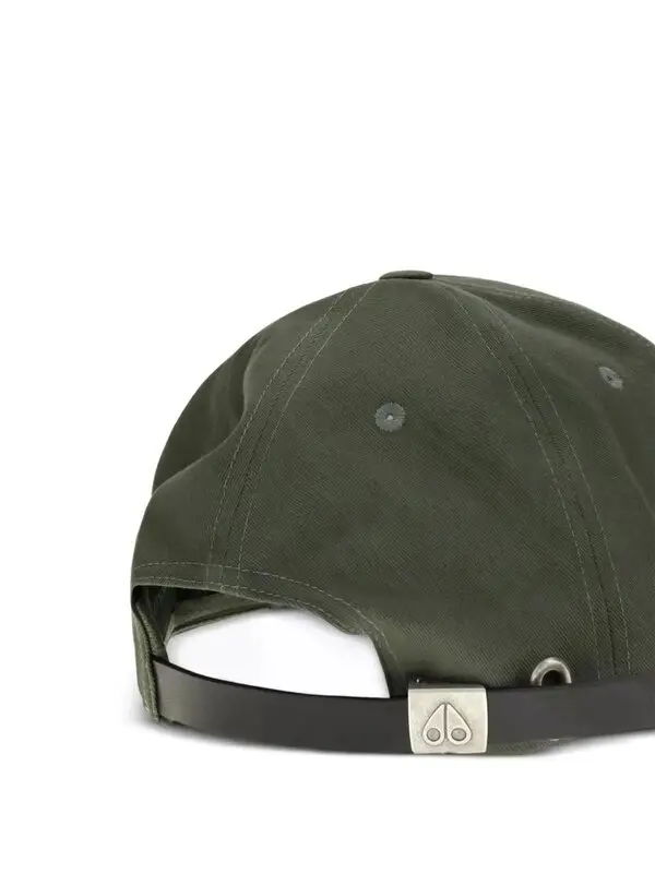 Moose Knuckles Logo Plaque Baseball Cap - Green