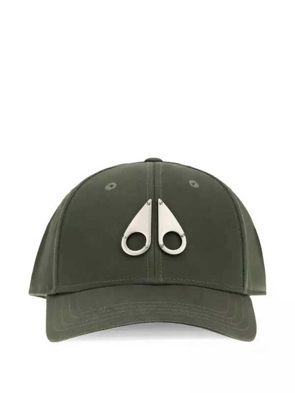Moose Knuckles Logo Plaque Baseball Cap - Green