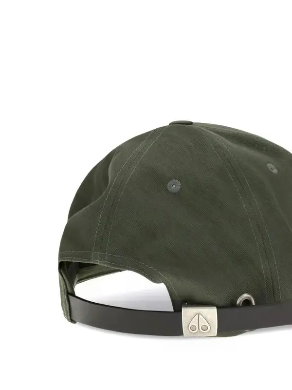 Moose Knuckles Logo Plaque Baseball Cap - Green