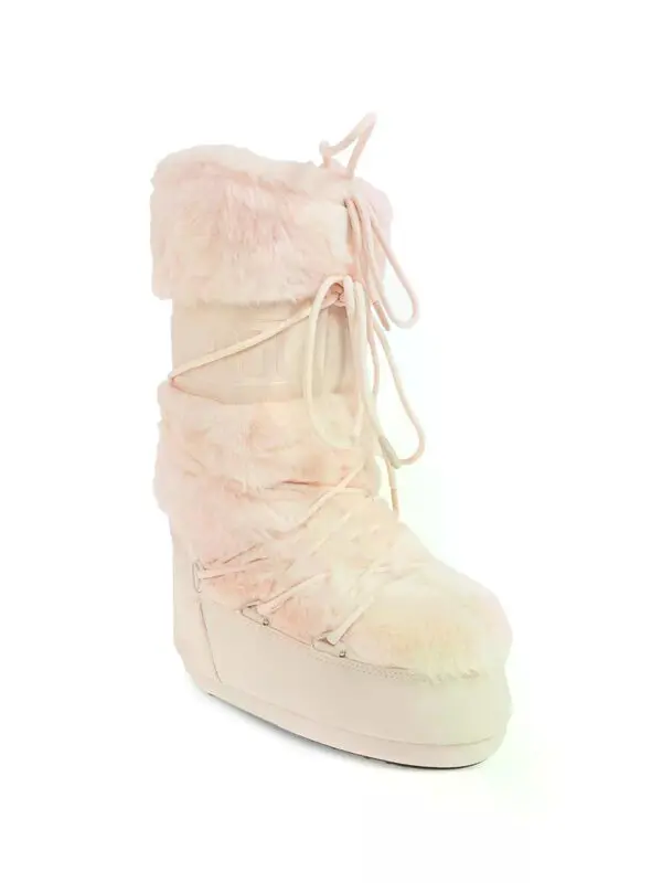 Moon Boot Faux-fur Lace-up Boots