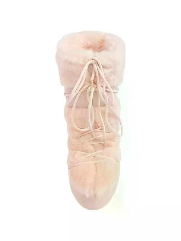 Moon Boot Faux-fur Lace-up Boots