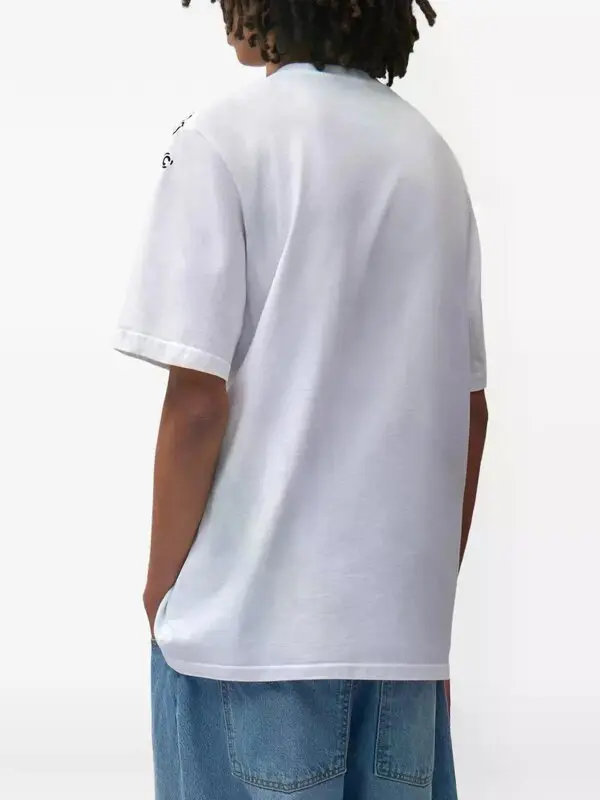 ARTE ANTWERP Specs Side Graphic-print T-shirt