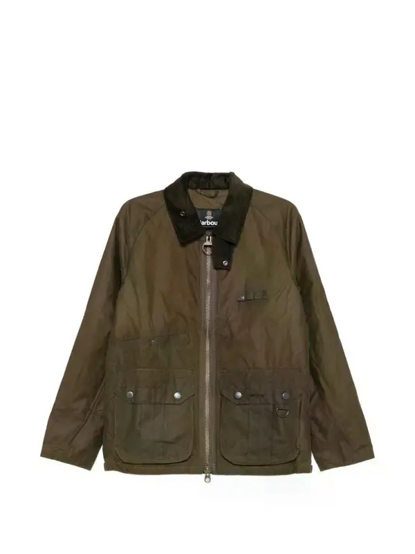 Barbour Corduroy Collar Zip-fastening Jacket