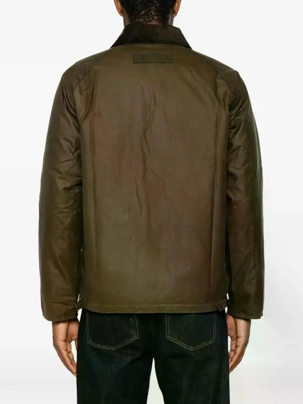 Barbour Corduroy Collar Zip-fastening Jacket