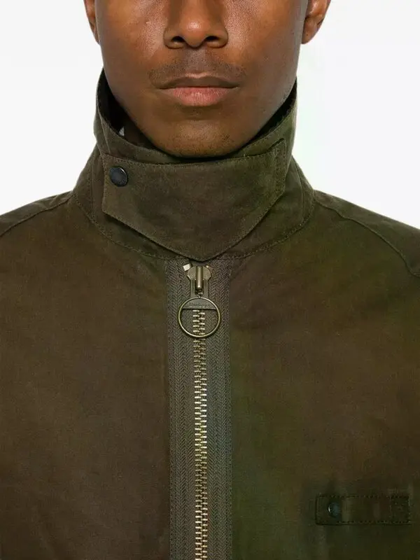 Barbour Corduroy Collar Zip-fastening Jacket