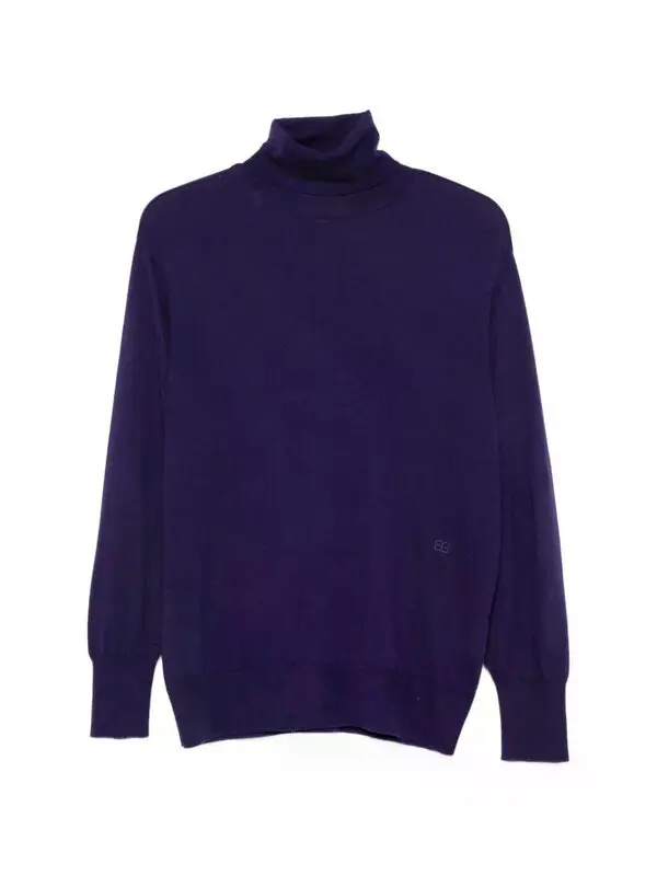 Eric Bompard Turtleneck Sleeve-vent Sweater
