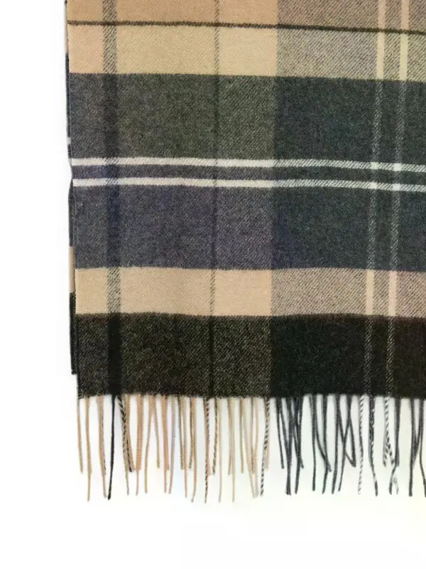 Barbour Inverness Tartan Fringed-edge Scarf