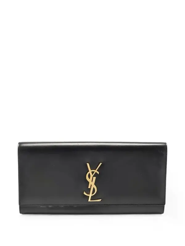 Saint Laurent Kate Monogram Clutch Bag