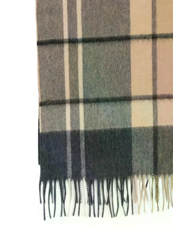 Barbour Carrbridge Tartan Check-fringed Scarf