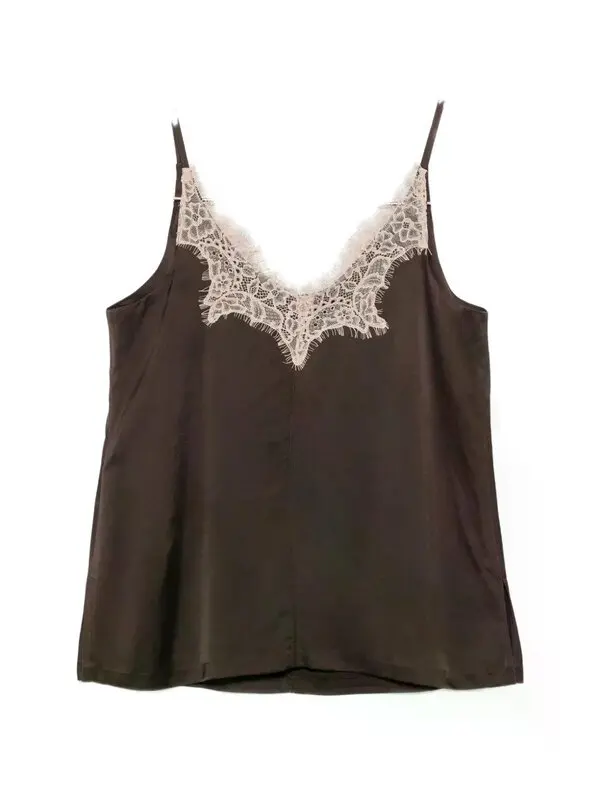 Seventy Lace-trim Blouse