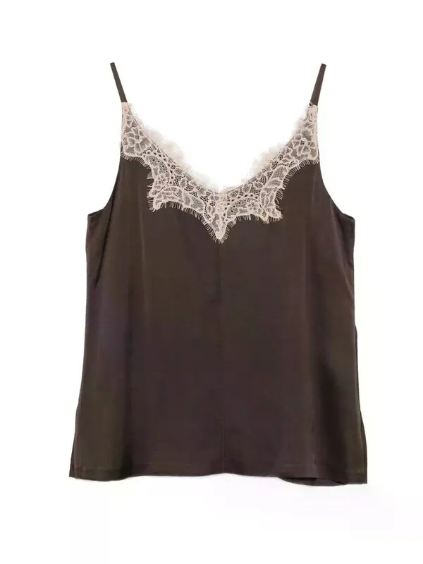 Seventy Lace-trim Blouse