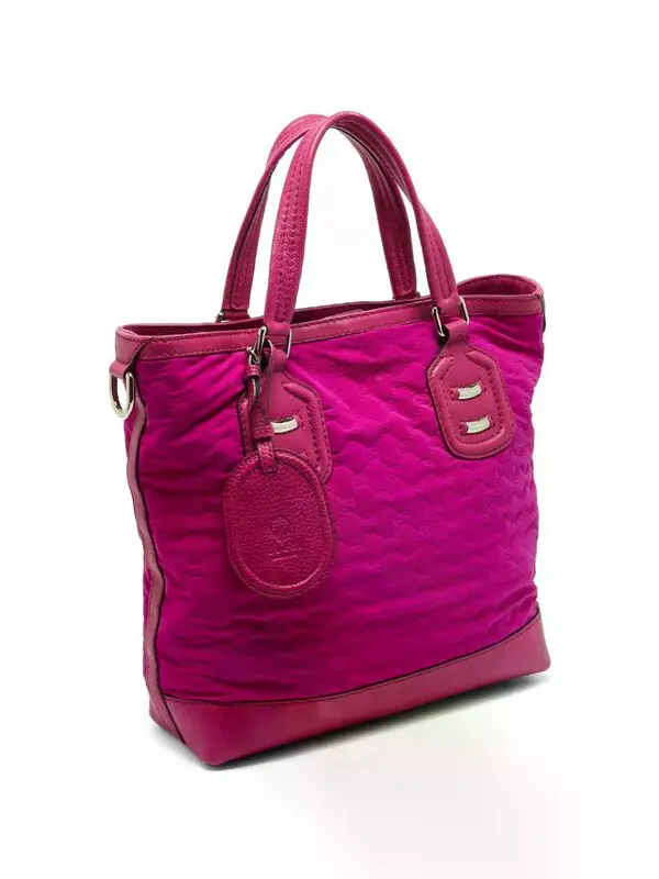 Gucci Techno Leather-trim Tote Bag