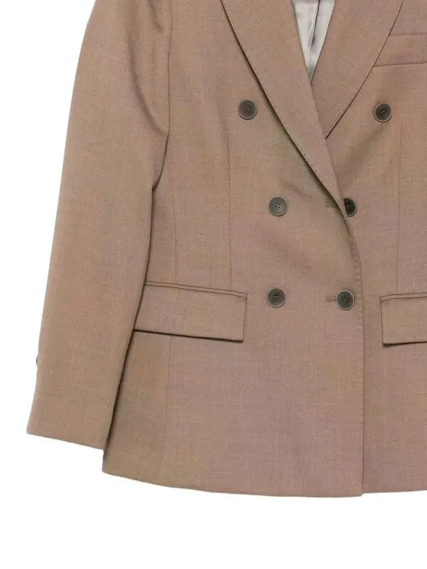 Seventy Double-breasted Peak Lapel Blazer