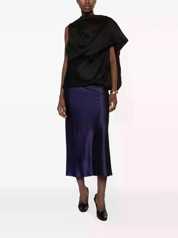Eric Bompard Zip-fastening Midi Skirt