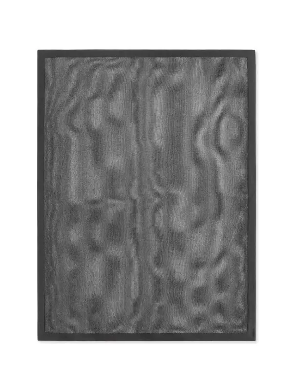 Brunello Cucinelli Cashmere English Rib Knit Throw With Contrast Borders