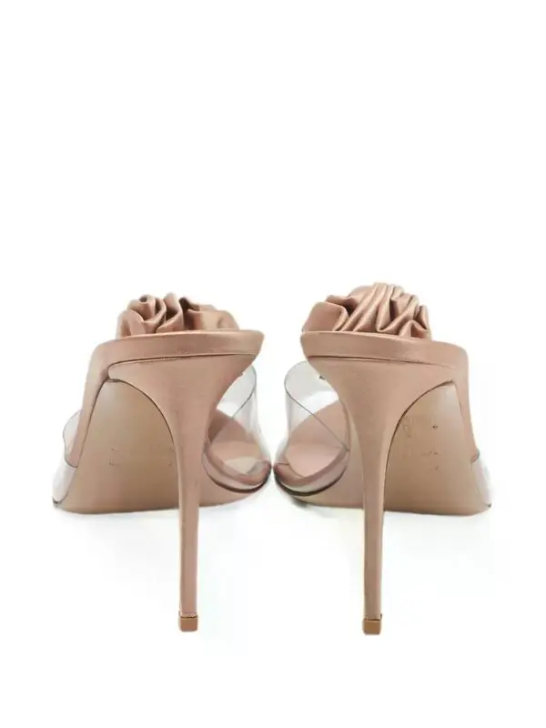 LE SILLA Rose Appliqué Sandals
