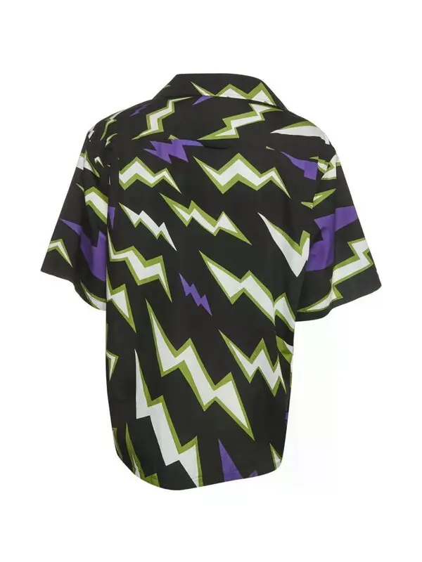 Prada Logo-detail Short Sleeve Shirt