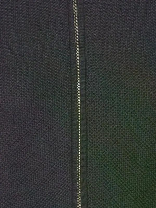 Loro Piana Textured Knit Zip-up Cardigan