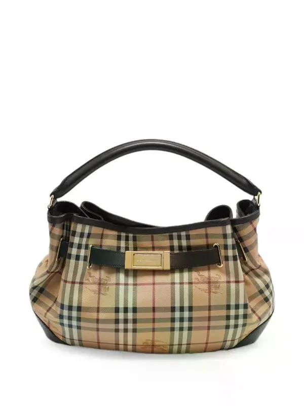 Burberry Willenmore Haymarket Check Handbag