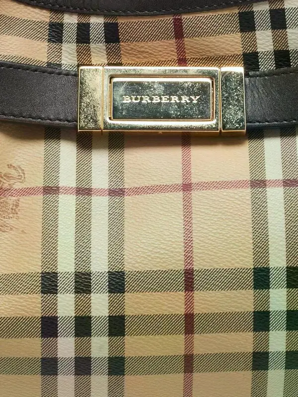 Burberry Willenmore Haymarket Check Handbag