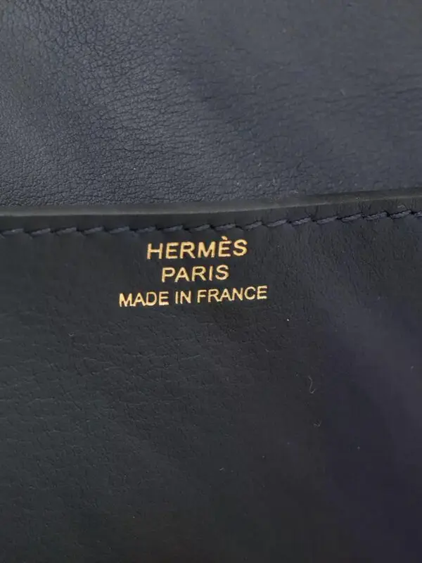 Hermès 2025 Swift Glenan To Go Pouch Crossbody Bag - Blue