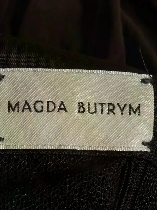 Magda Butrym 2023 Ruched Strapless Top