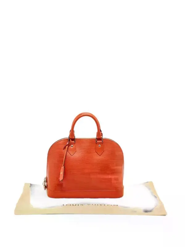 LOUIS VUITTON 2017 Pm Alma Epi Leather Handbag