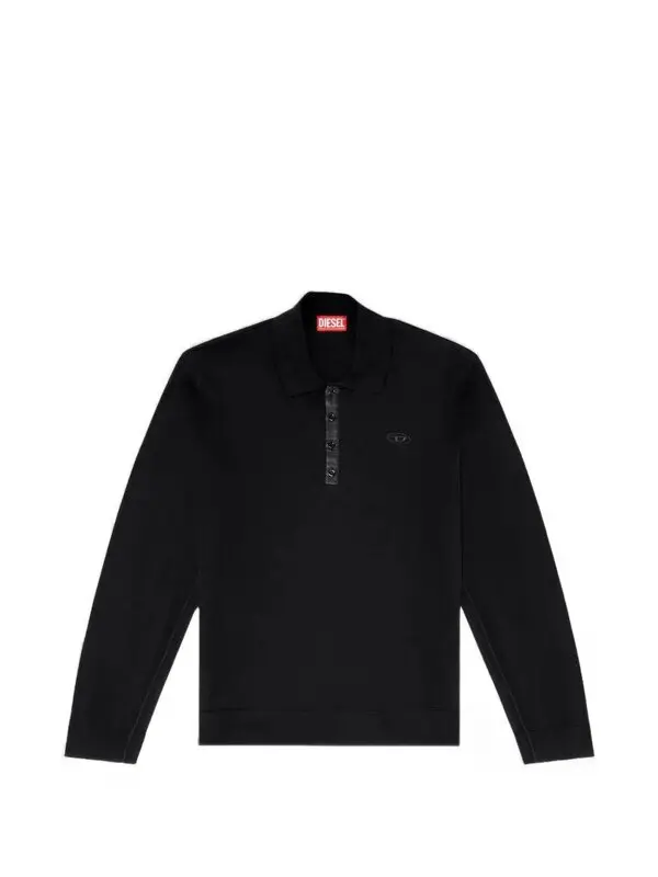DIESEL® K-vilnius Logo-embroidered Sweater