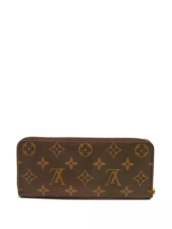 LOUIS VUITTON Clemence Monogram Wallet - Brown
