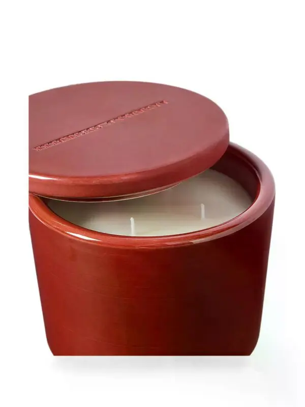 Brunello Cucinelli Maxi Scented Candle In Craquelé Ceramic Vessel With Lid