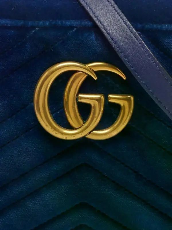 Gucci Small Gg Marmont Matelassé Camera Bag