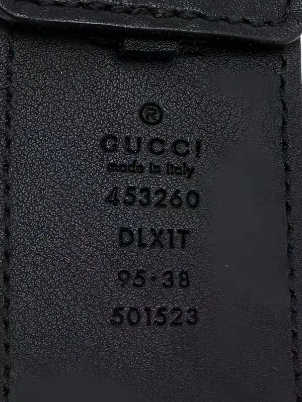 Gucci Gg Marmont Pearl-embellished Belt