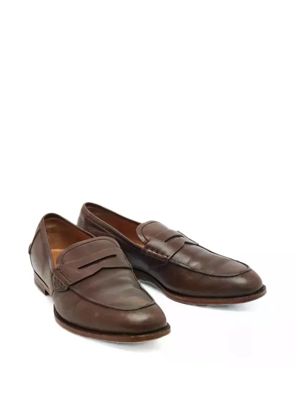 Gucci Penny Saddle-strap Loafers