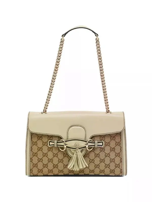 Gucci Medium Emily Gg Canvas Shoulder Bag