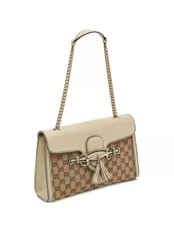 Gucci Medium Emily Gg Canvas Shoulder Bag