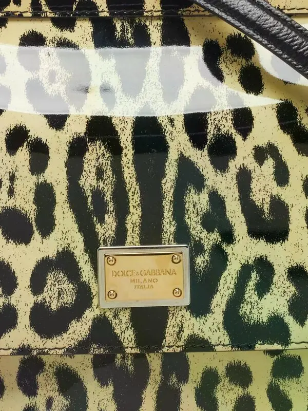 Dolce & Gabbana Medium Sicily Leopard-print Tote Bag