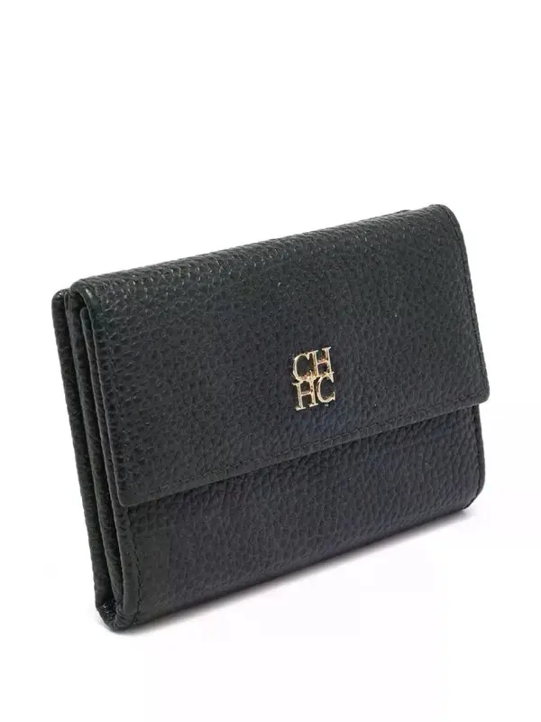 Carolina Herrera Logo-detail Wallet - Black
