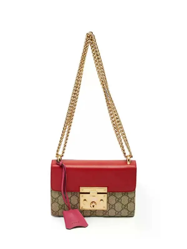 Gucci Small Padlock Shoulder Bag - Brown