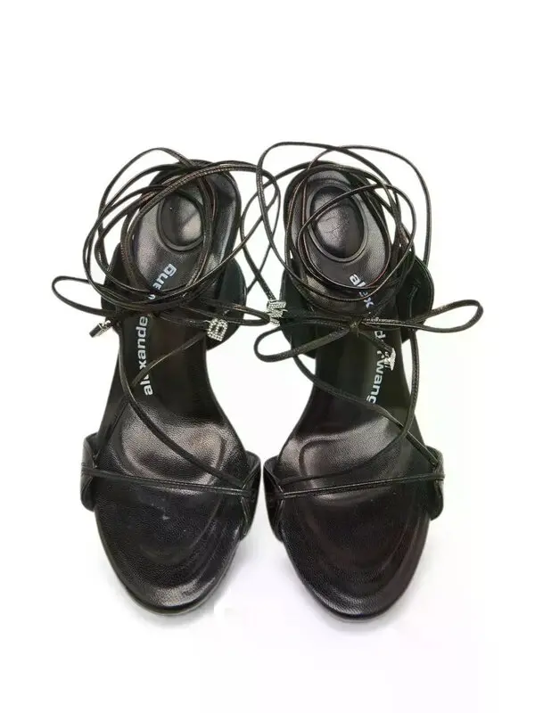 Alexander Wang Lucienne Ankle Tie Stiletto Sandals