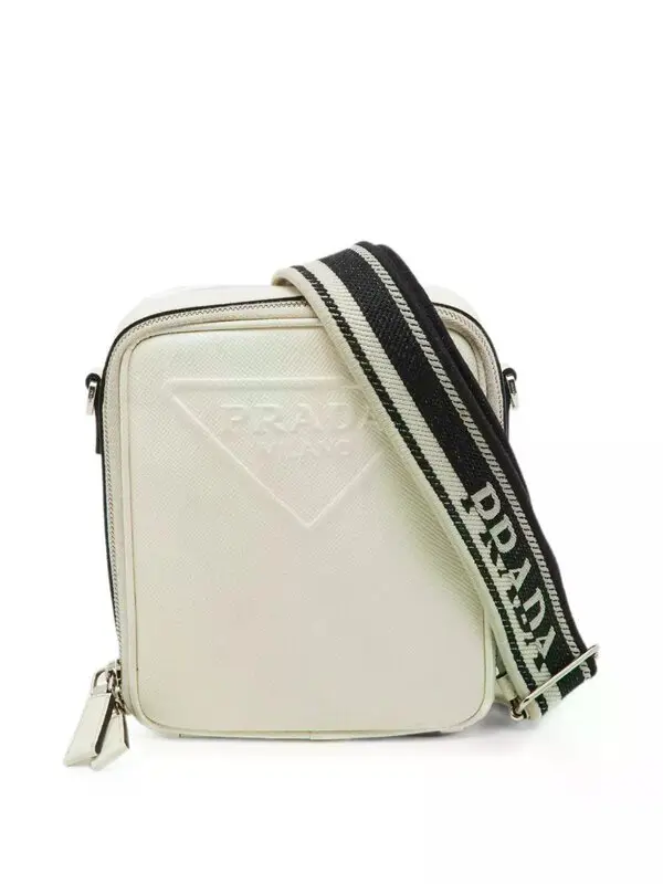 Prada Logo-embossed Shoulder Bag
