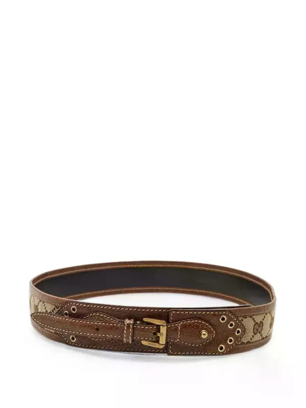 Gucci Gg Supreme Panelled Belt