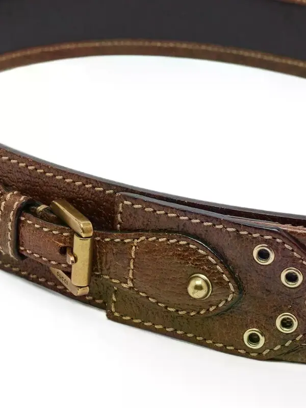 Gucci Gg Supreme Panelled Belt