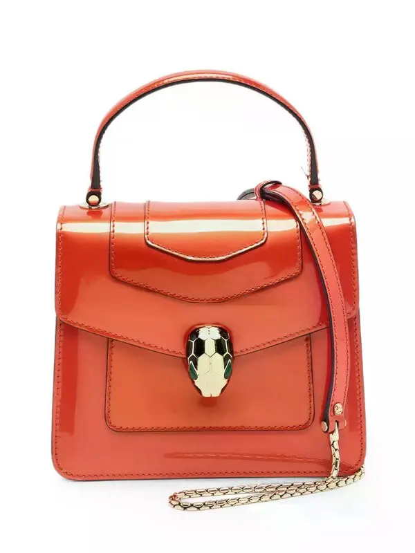 BVLGARI Serpenti Forever Leather Tote Bag