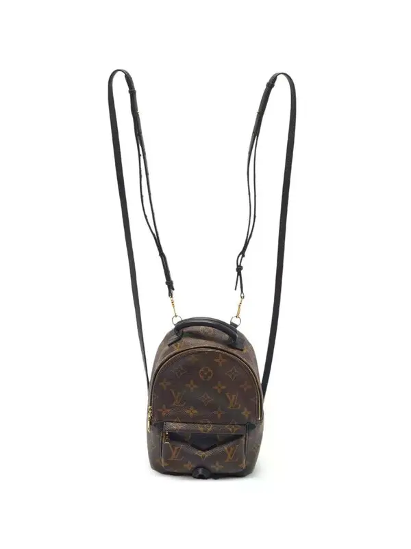 LOUIS VUITTON Mini Palm Springs Backpack - Brown